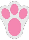Bunny Print Floor Decals - Party Expo