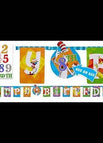 Dr. Seuss Polka Dots Jumbo Letter Banner Kit - Party Expo