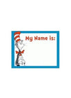 Dr. Seuss - "The Cat In The Hat" Name Tags (40pcs) - Party Expo